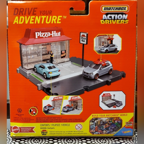 Matchbox | Toys | Matchbox Action Drivers 222 Edition Pizza Hut | Poshmark